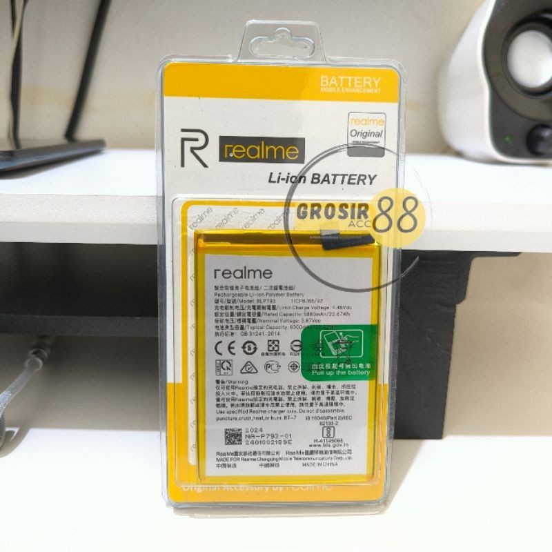 Jual BATERAI BATRE REALME C11 C12 C15 C25 C25S NARZ0 20 30A BLP793 ...