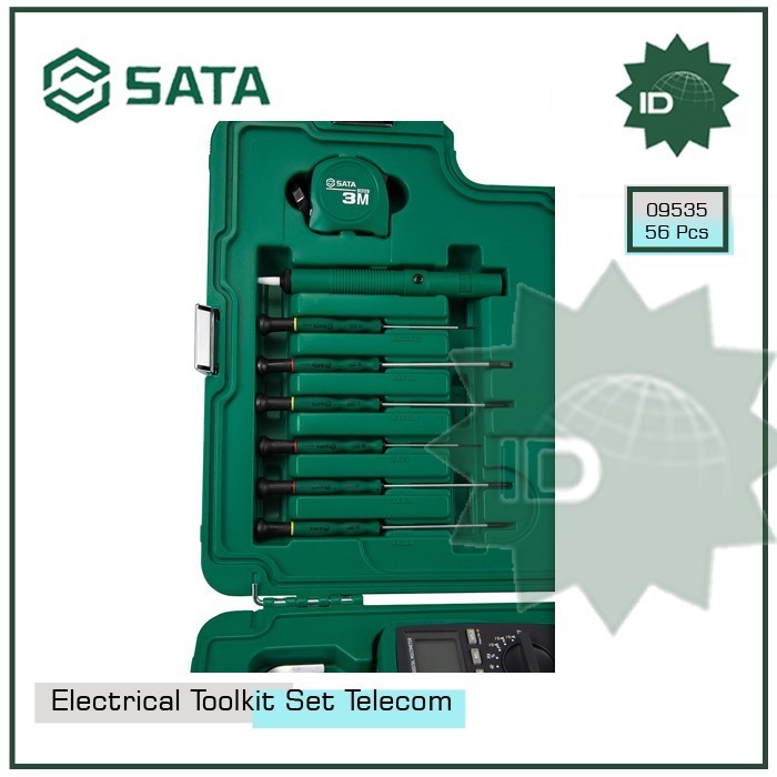 Jual Tool Kit Set 56Pcs Electrical Toolkit Set Telecom Tool Set 09535 ...