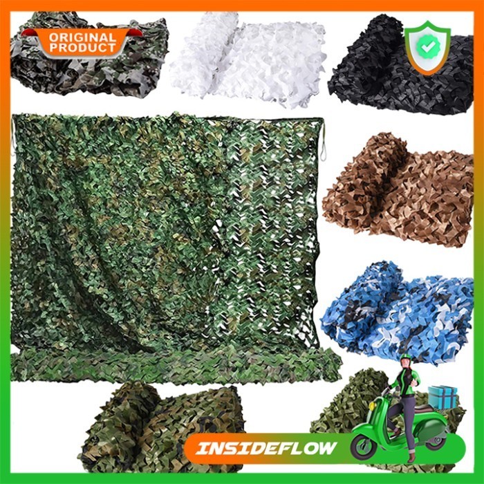 Jual Jaring Militer Camo Net Kamuflase Daun Survival Camping Berburu ...