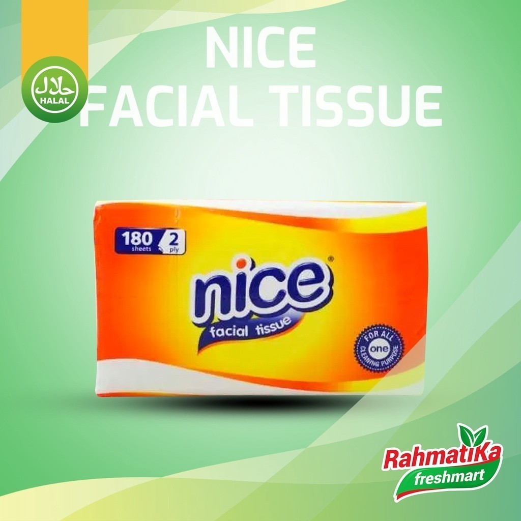 Jual Nice Facial Tissue 180 Sheets 2 Ply | Shopee Indonesia