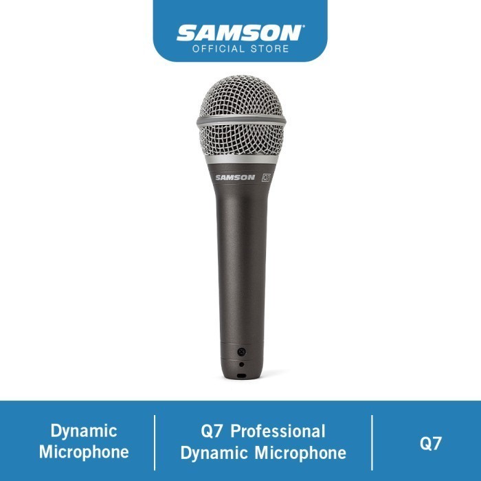 Jual Samson Q7 Professional Dynamic Microphone | Shopee Indonesia