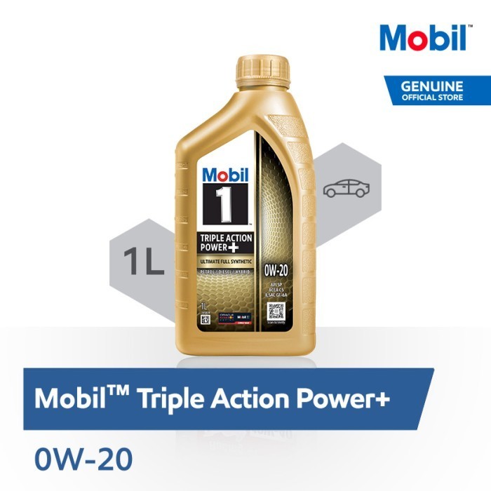 Jual Oli Mobil 1 (Triple Action Power +) 0W-20 1 LT | Shopee Indonesia