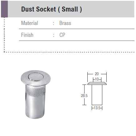 Jual Dust Socket Anti Debu Flush Bolt ST GUCHI Chrome Plated | Shopee ...