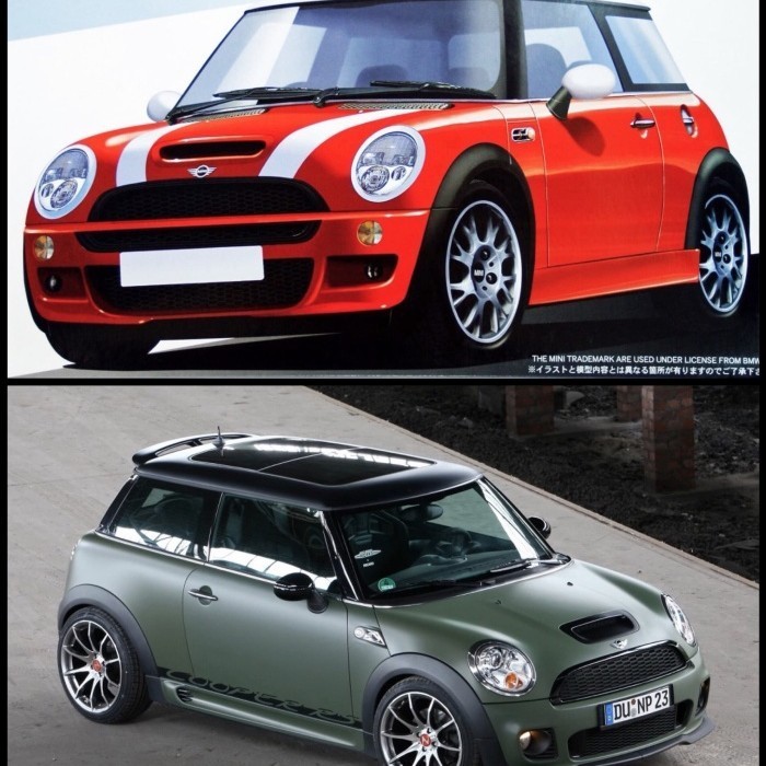 Jual Fujimi 1/24 Mini Cooper with John Cooper Works body kit | Shopee ...