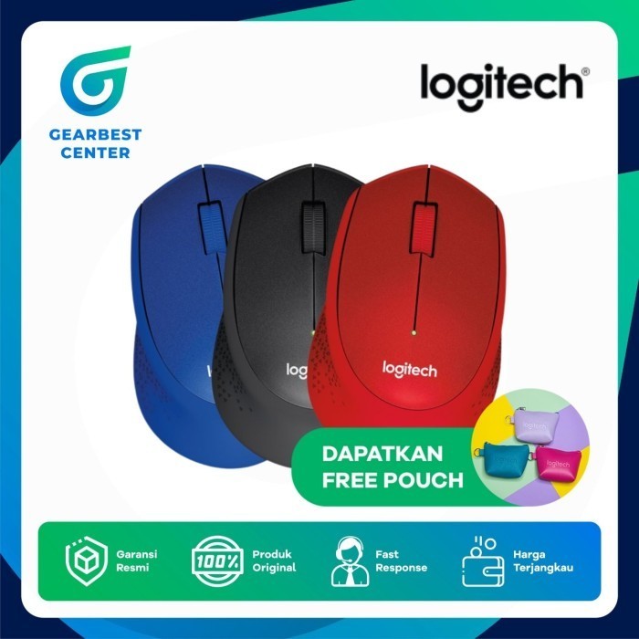 Jual Harga!! Logitech M331 Mouse Wireless Silent Click - Garansi Resmi ...