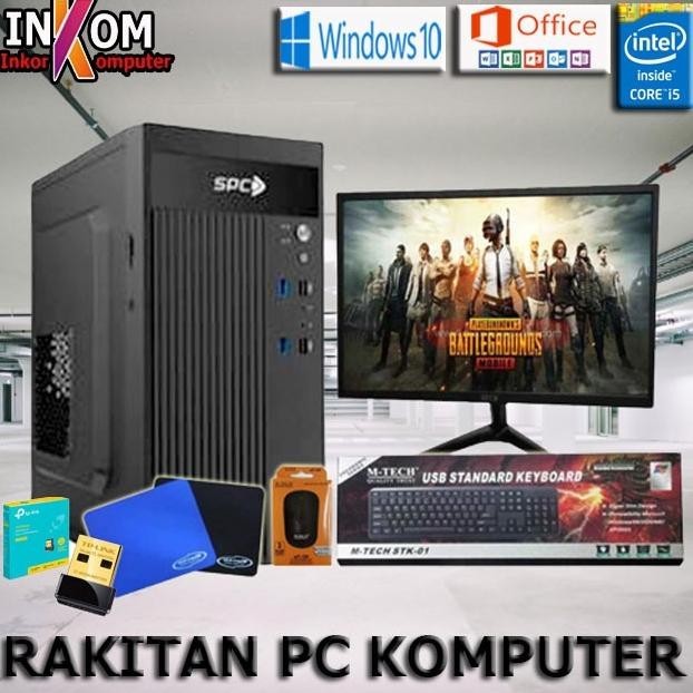 Jual Anasrista2 Pc Cpu Komputer Rakitan Lengkap Core I5 + Monitor Lg 22" - Siap Pakai Terlaris ...