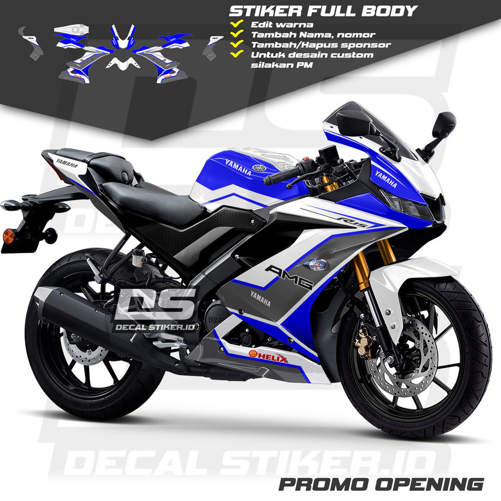 Jual Decal R15 V3 Full Body Keren Stiker R15 V3 Full Body Keren ...