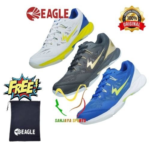Jual SEPATU EAGLE BADMINTON BULUTANGKIS EAGLE PNR SUPERBLAST SUPER BLAST ORIGINAL | Shopee Indonesia