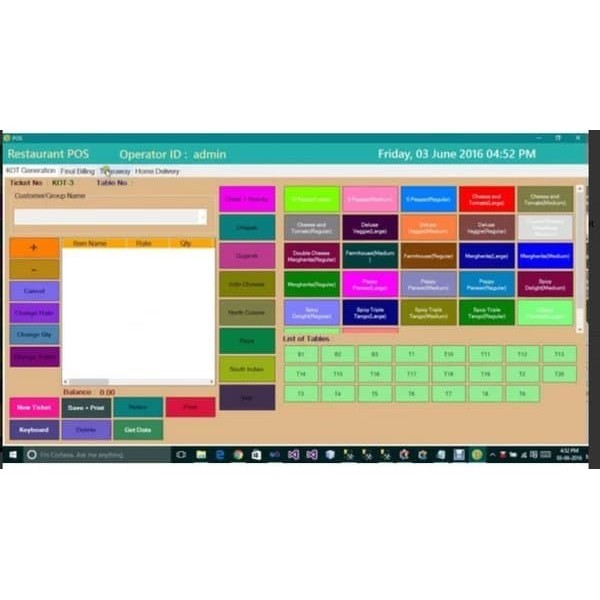 Jual Source Code Aplikasi Restoran Resto Taucscreen Berbasis Tablet