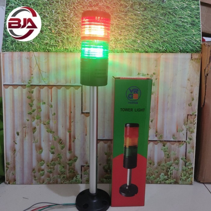 Jual LAMPU ROTARY TOWER LIGHT 2 WARNA TANPA BUZZER AL50E-2-31P2 ...