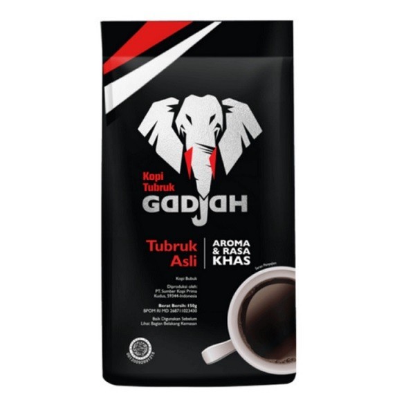 Jual KOPI TUBRUK GADJAH ASLI 138 GR | Shopee Indonesia