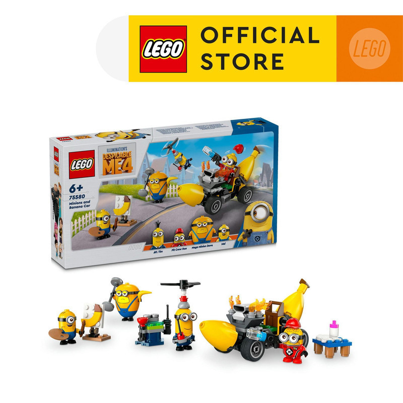 Jual LEGO Despicable Me 75580 Minions and Banana Car (136 Pieces ...