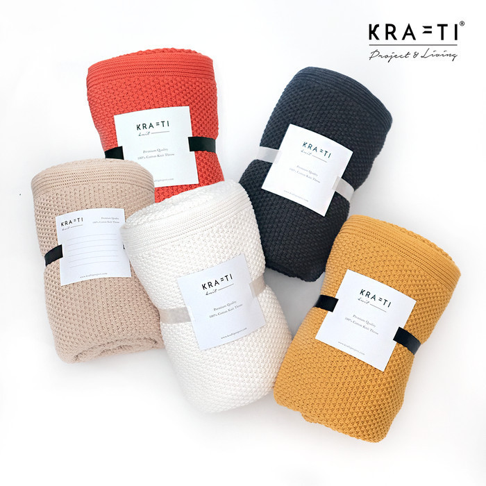Jual Selimut Rajut / Selimut Sofa / Selimut Travelling / Nader Knit ...