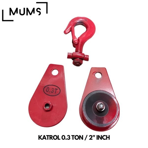 Jual KATROL AIR SUMUR TIMBA (2") 0.3 TON/ KEREKAN SUMUR BARANG ROL ...