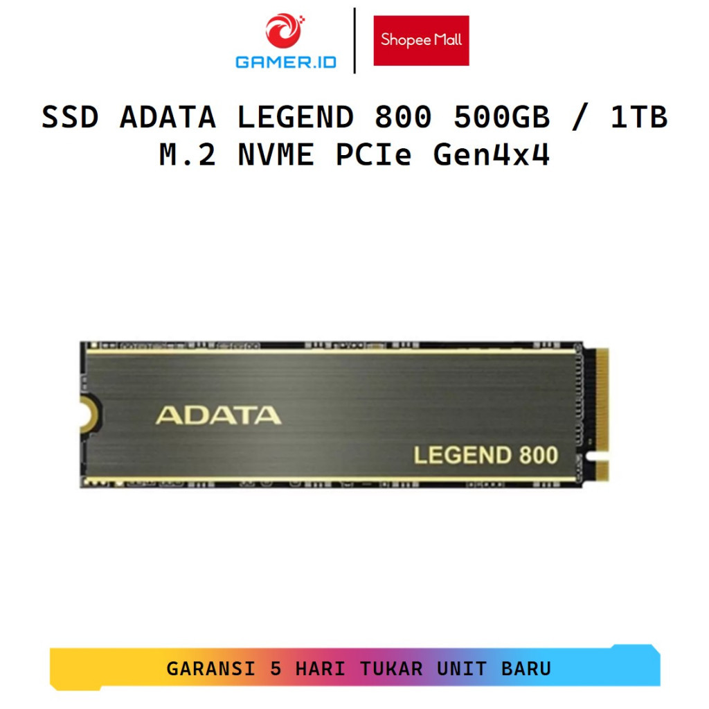 Jual SSD NVME 2280 GEN4 500GB HIGH SPEED / 1TB M.2 NVME PCIe Gen4x4 ...