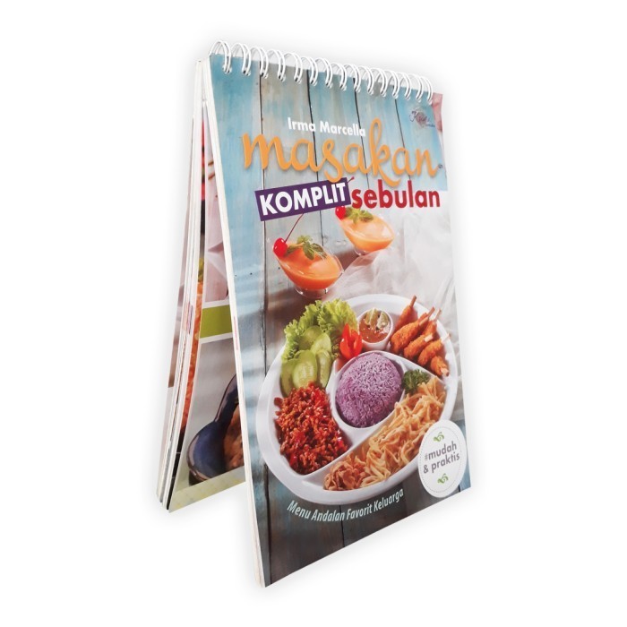 Jual Buku Resep Masakan Komplit Sebulan - Menu Makanan Komplet 1 Bulan ...