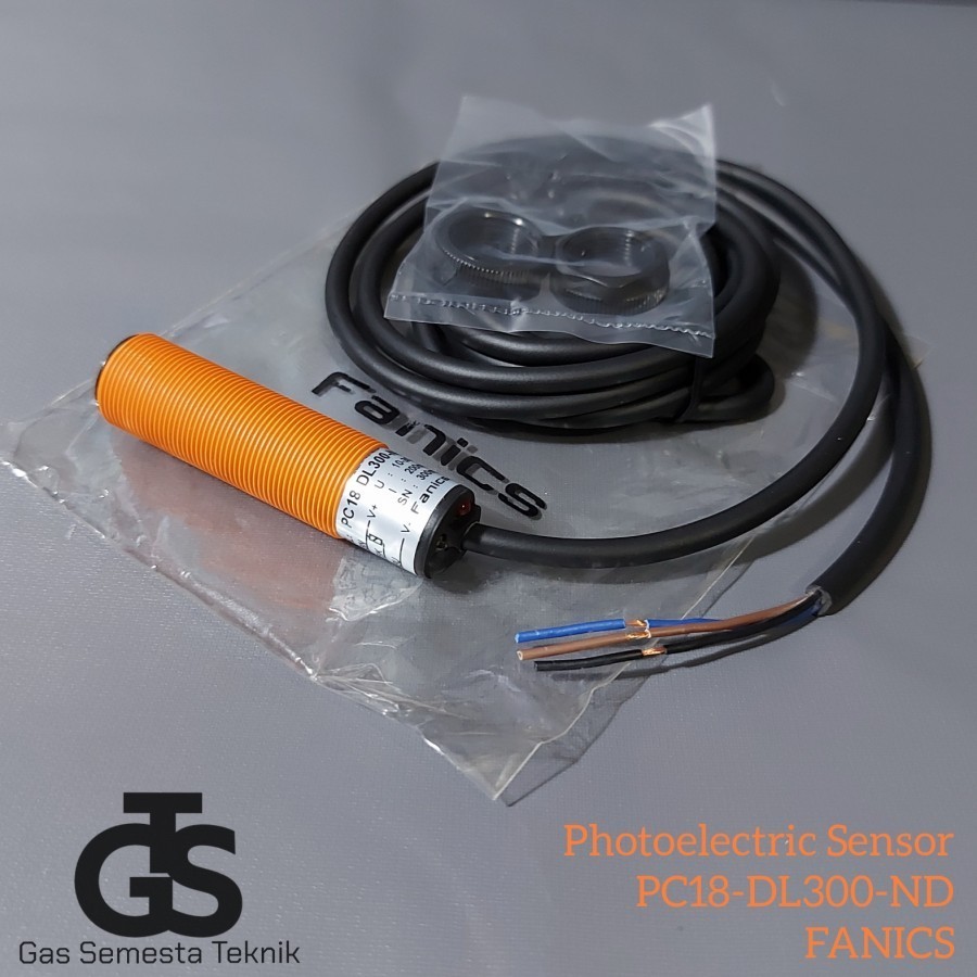 Jual PHOTOELECTRIC SENSOR PC18-DL300-ND FANICS | PROXIMITY SENSOR PC18 ...