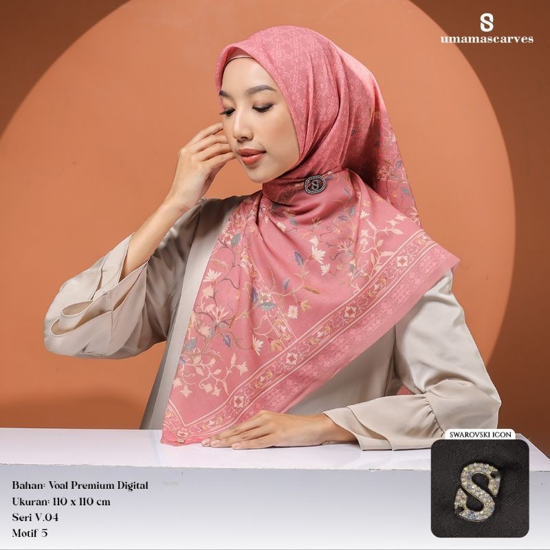 Jual UMAMA SCARVES BOX MOTIF SERENITY - FREE BROS CANTIK | Shopee Indonesia