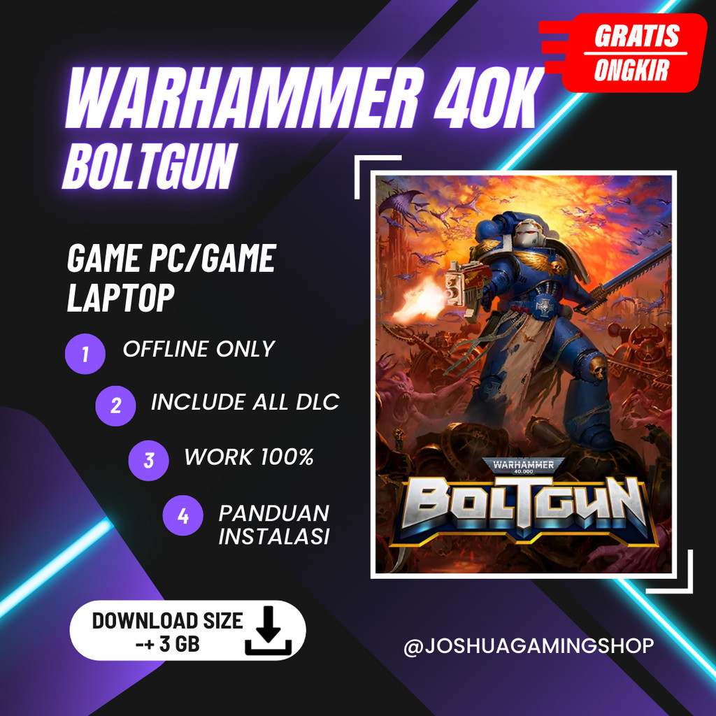 Jual Warhammer 40,000: Boltgun - PC Game | Shopee Indonesia