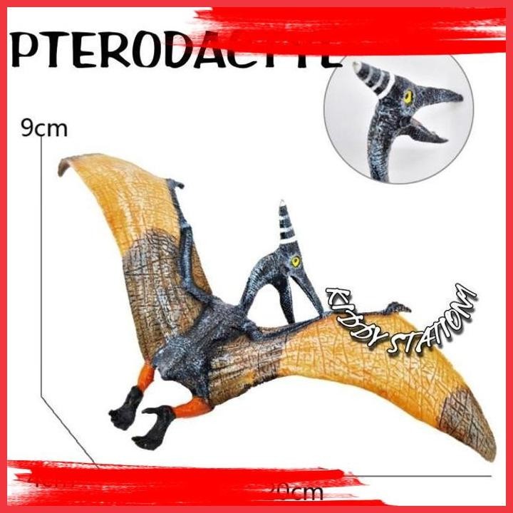 Jual (KIDD) PTEROSAURIA DINOSAURUS FIGURE PTEROSAURUS DINO PTERODACTYL ...