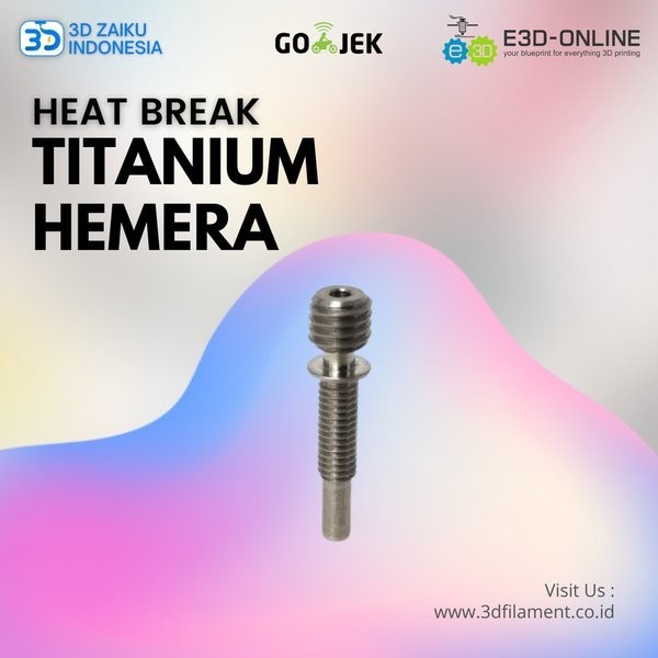 Jual ORIGINAL E3D HEMERA TITANIUM HEATBREAK UPGRADE DARI UK | Shopee ...