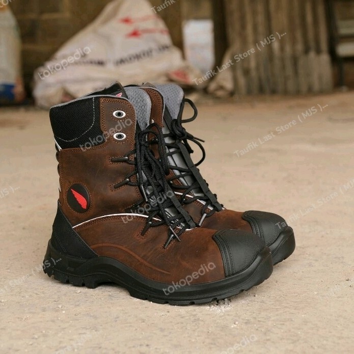 Jual Redwing 3229 Safety Shoes Red wings Original | Shopee Indonesia