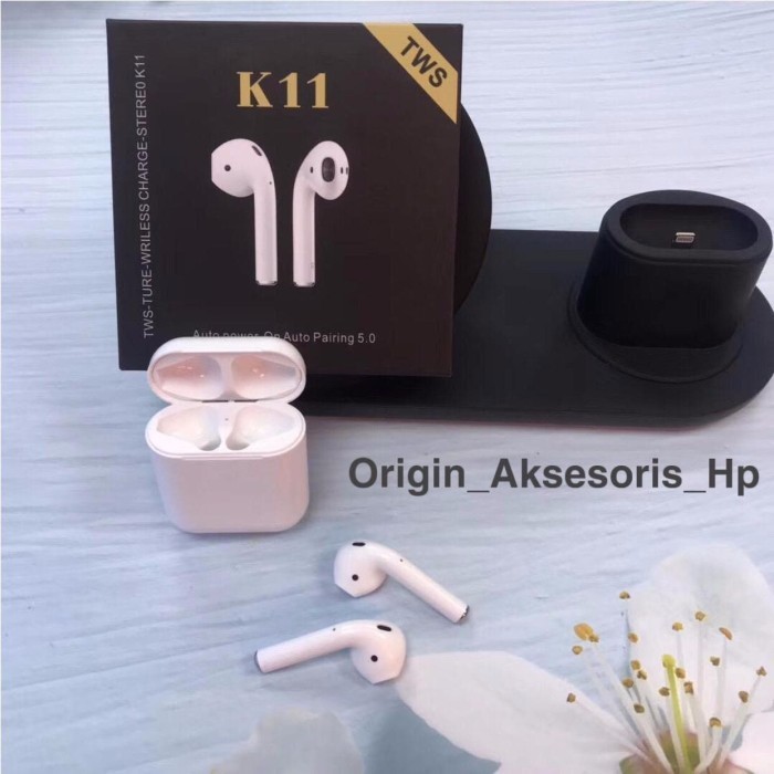 Jual K11 Tws Headset Bluetooth 5.0 True Wireless Earphones Pop Up ...