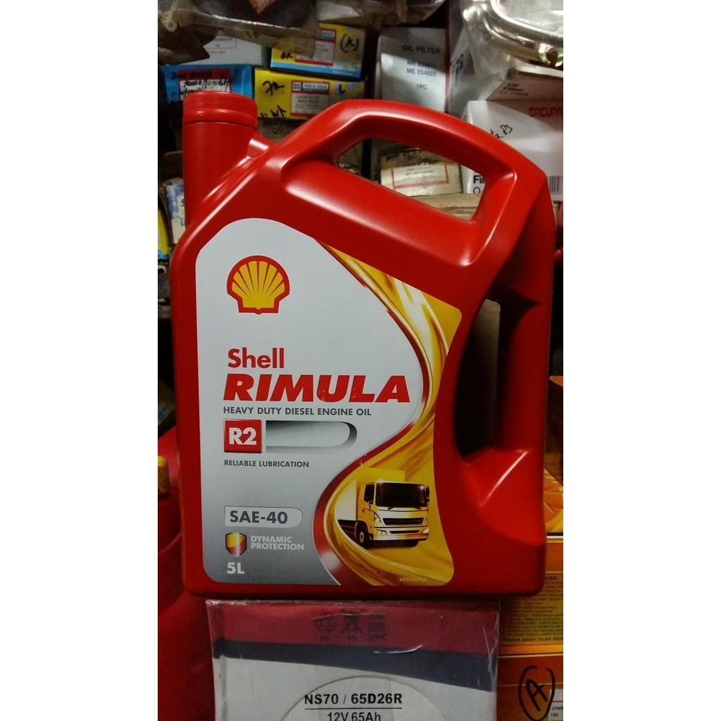 Jual Shell Rimula R2 Sae-40 Oli Mesin Mobil Diesel / Truk / Pickup ...