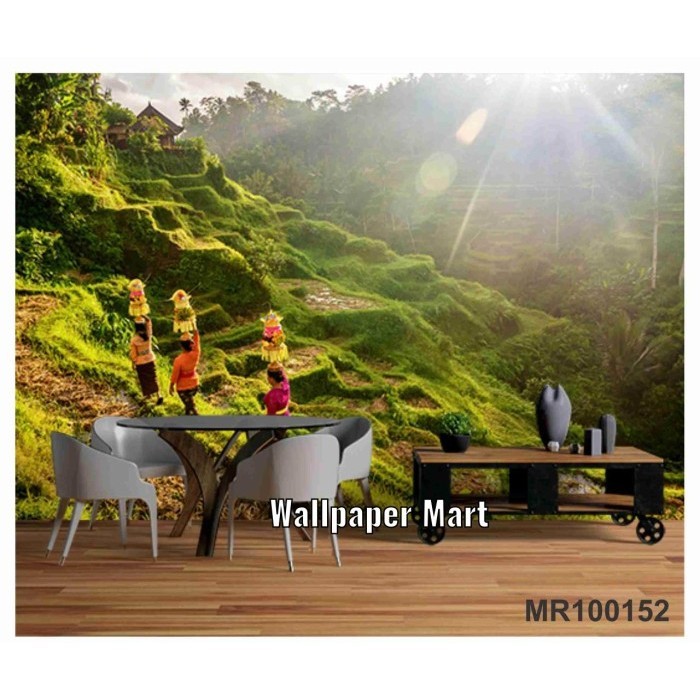 Jual Photowall Mural Dinding Wallpaper Mural Pemandangan Gunung Hutan ...