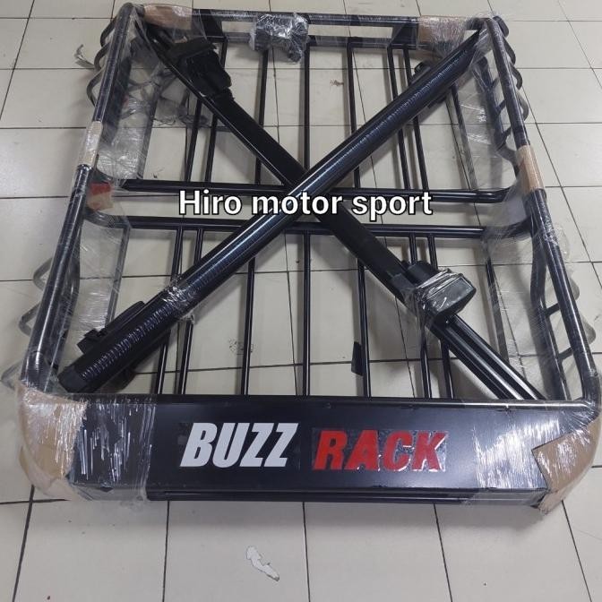 Jual Paket Buzz Rack & Cross Bar Jepit Roof Reil | Shopee Indonesia