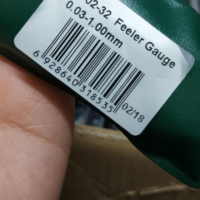 Jual NEW PRODUK INSIZE FEELER GAUGE / FEELER GAGE 4602-32 UKUR GAP ...