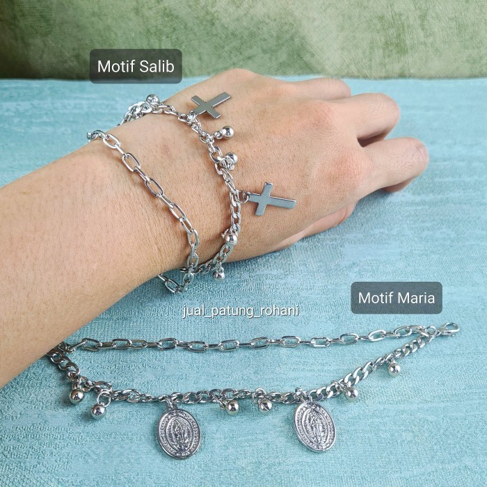 Jual Aba Gelang Rosario Salib Atau Maria | Shopee Indonesia