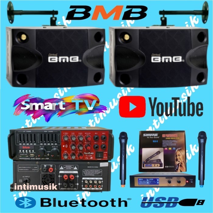 Jual ELEKTRONIK AUDIO PAKET SPEAKER KARAOKE SET BMB SOUND SYSTEM ( TERMURAH 1 ) | Shopee Indonesia