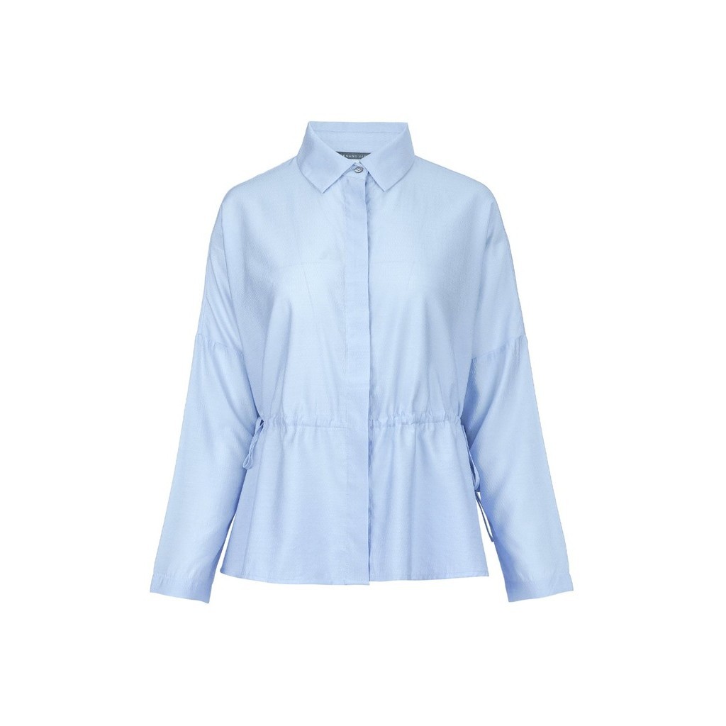 Jual Benang Jarum - Kirei Blouse - Light Blue | Shopee Indonesia