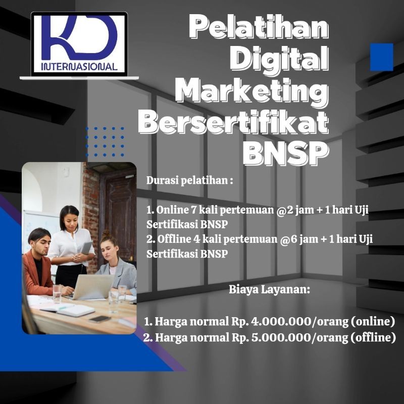Jual Digital Proficiency: Pelatihan Digital Marketing dengan Sertifikat ...