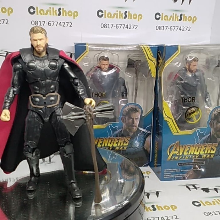 Jual SHF Thor Avengers Infinity war End game ironman Ori part | Shopee ...
