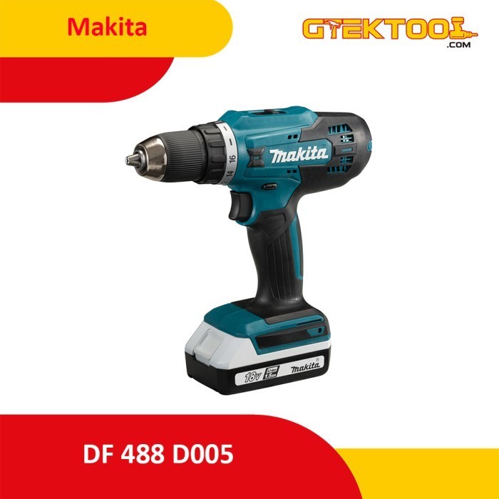 Jual Makita DF488D005 / DF 488 D005 Mesin Bor Cordless 18V Driver Drill | Shopee Indonesia