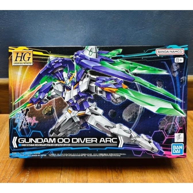 Jual HG 1/144 Gundam 00 Diver Arc Bandai Original | Shopee Indonesia
