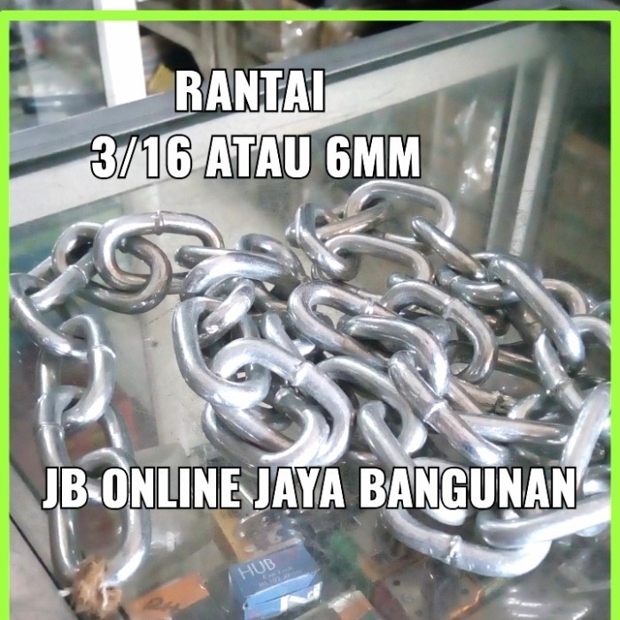 Jual Asiya Rantai Besi Rantai Kapal Rantai Gembok Pagar Putih Harga Per ...
