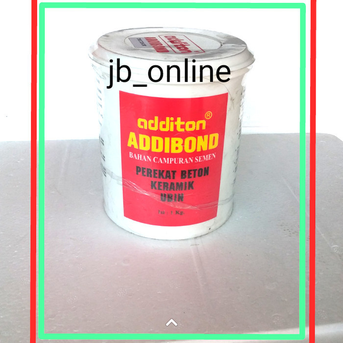 Jual Asiya Addibond Dan Additon 1Kg Campuran Semen Perekat Dan Pengeras ...