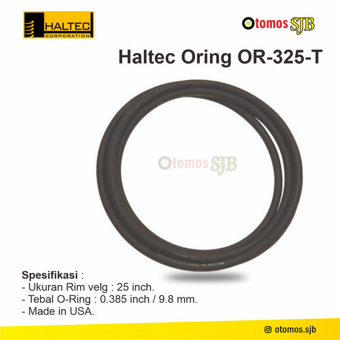 Jual Haltec OR-325-T Standar Oring/O-Ring untuk Tubeless Rim K01 ...