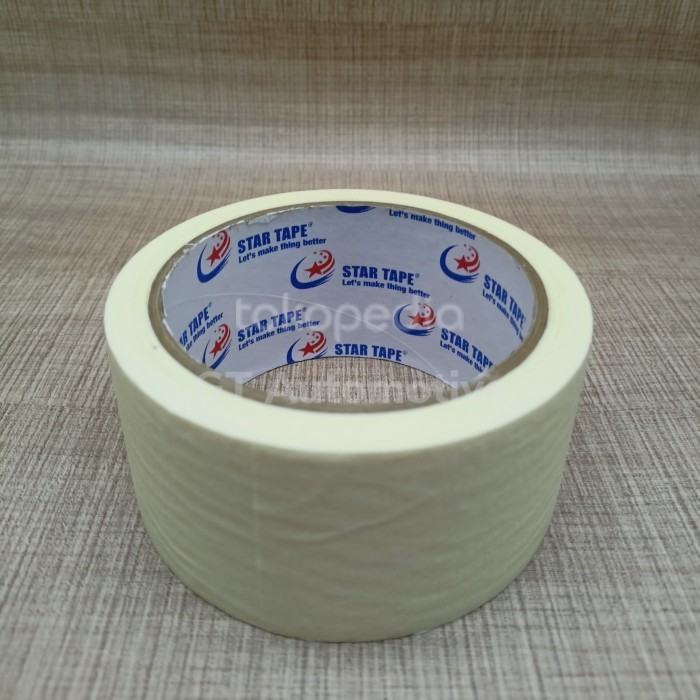 Jual Produk Terbaik] Isolasi Kertas Masking Tape Star Tape 48mm x 20 ...