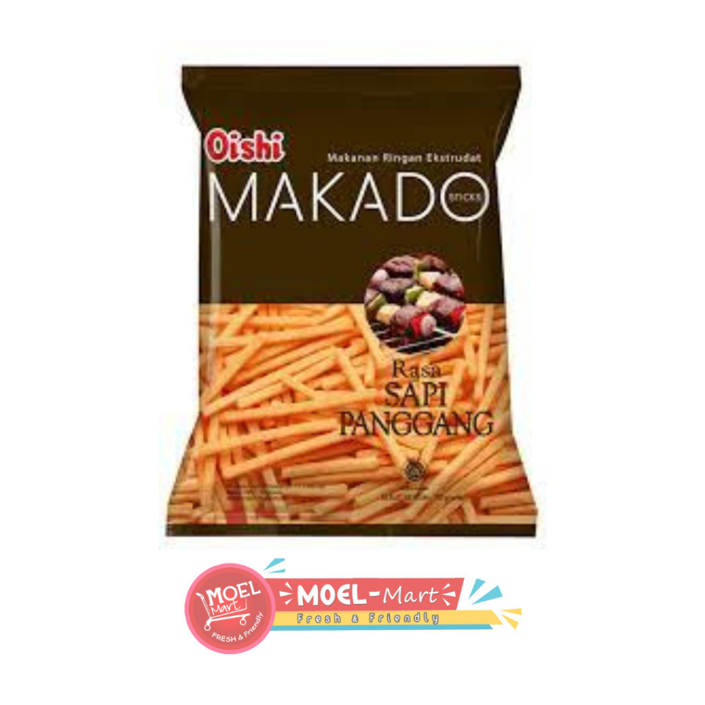 Jual OISHI MAKADO STICK SAPI PANGANG 70GR | Shopee Indonesia