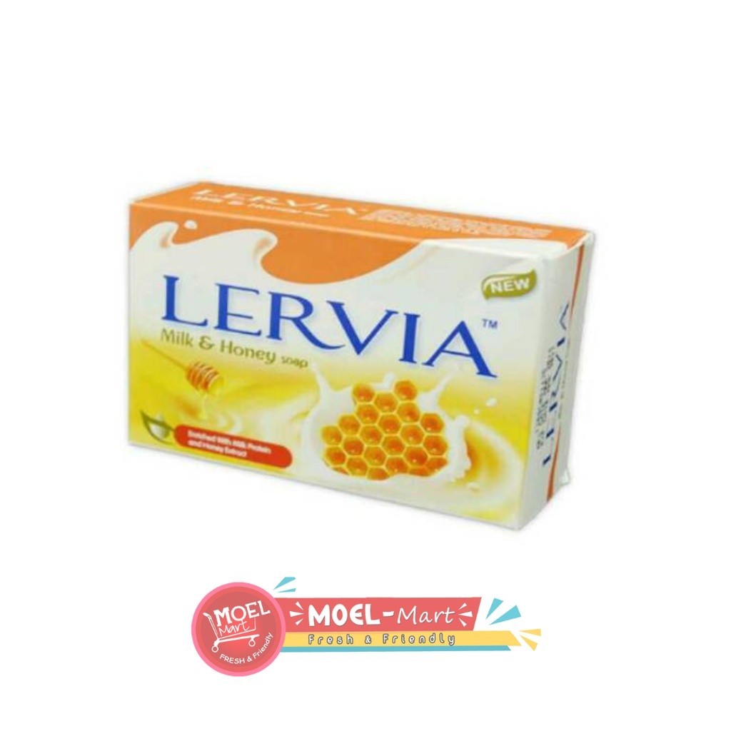 Jual LERVIA Soap Milk Honey 90gr | Shopee Indonesia