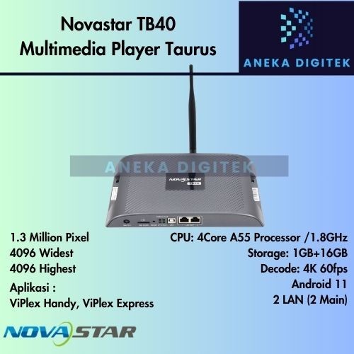 Jual Novastar Taurus TB40 TB4 Multimedia Player LED Videotron ...