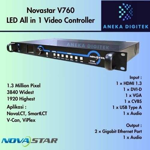 Jual Novastar V760 LED Video Processor Videotron Controller Sending Box | Shopee Indonesia