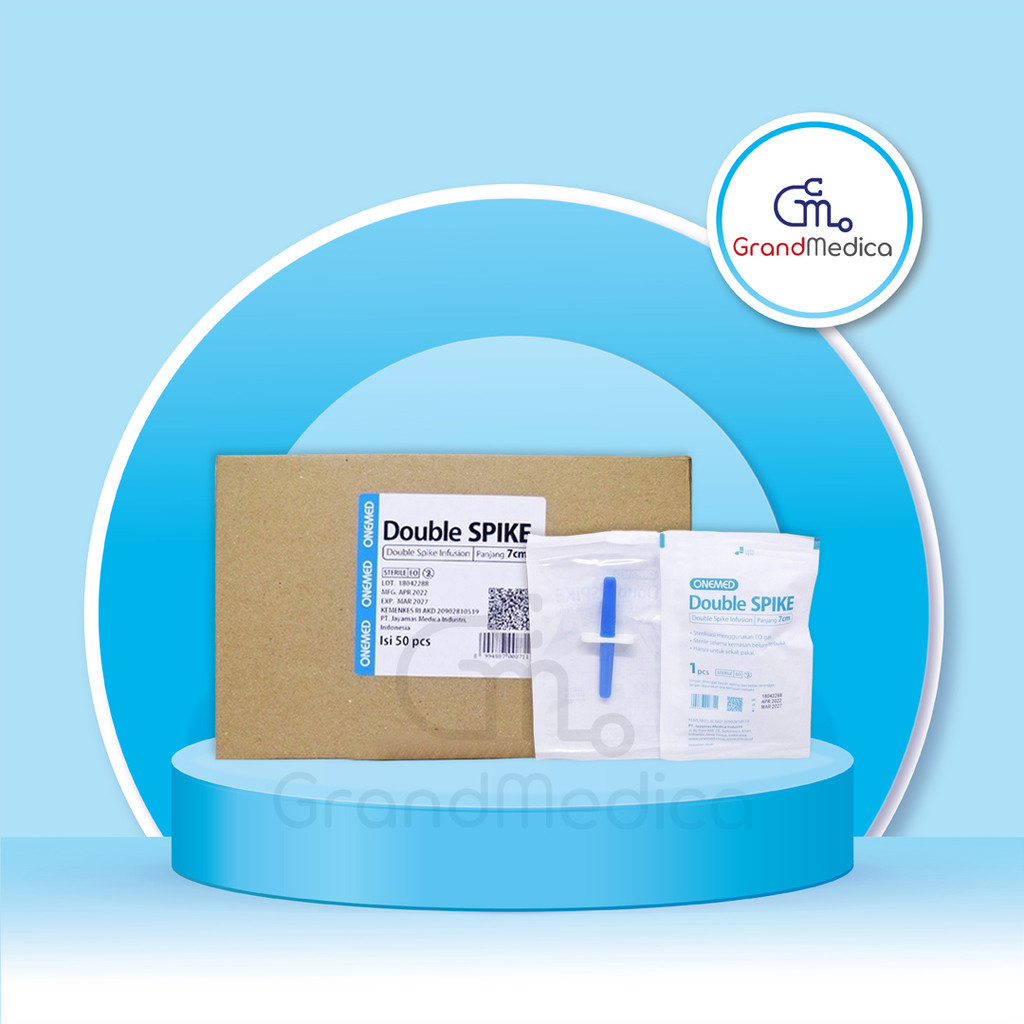 Jual Double Spike Infusion OneMed / Alat untuk Cairan Infus - Isi 50 ...