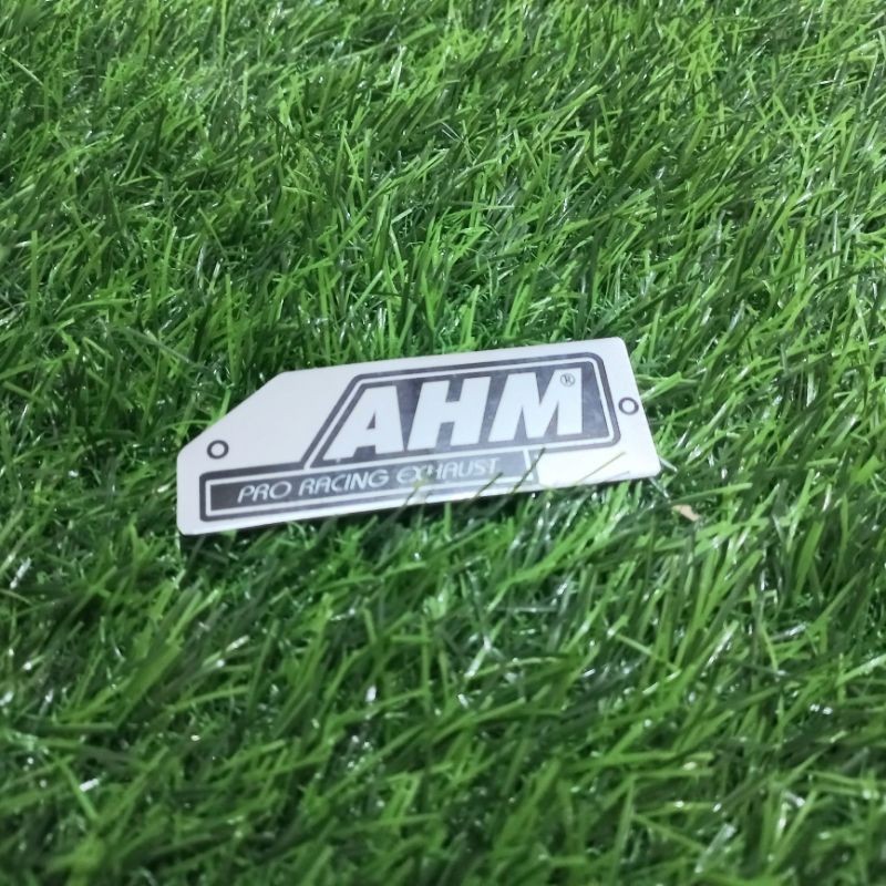 Jual EMBLEM KNALPOT RACING MERK AHM | Shopee Indonesia