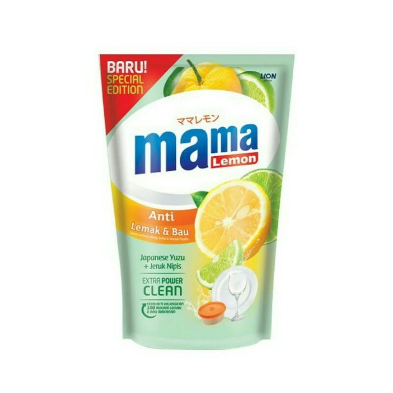 Jual mama Lemon Cairan Pencuci Piring Japanese Yuzu Jeruk Nipis Refill ...