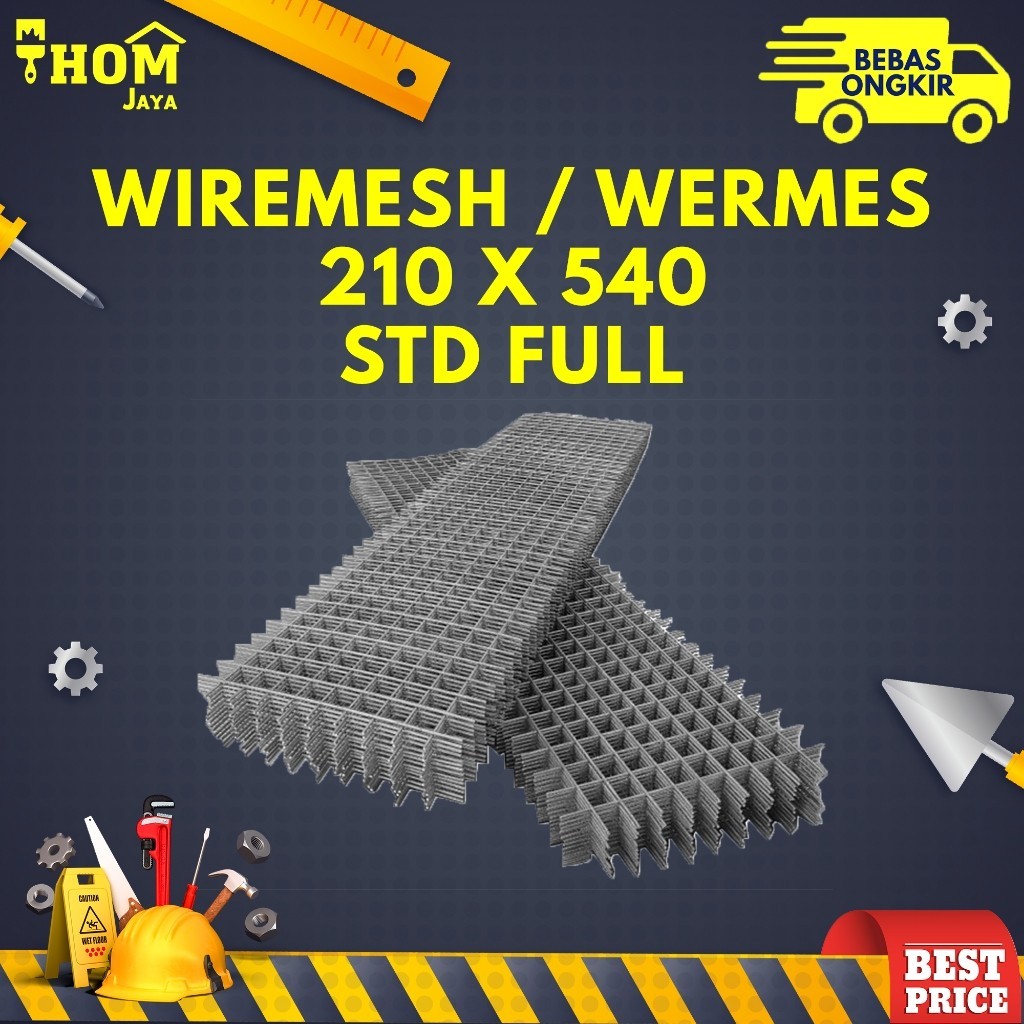 Jual WIREMESH / WERMES / BESI COR - 210 X 540 STD FULL | Shopee Indonesia